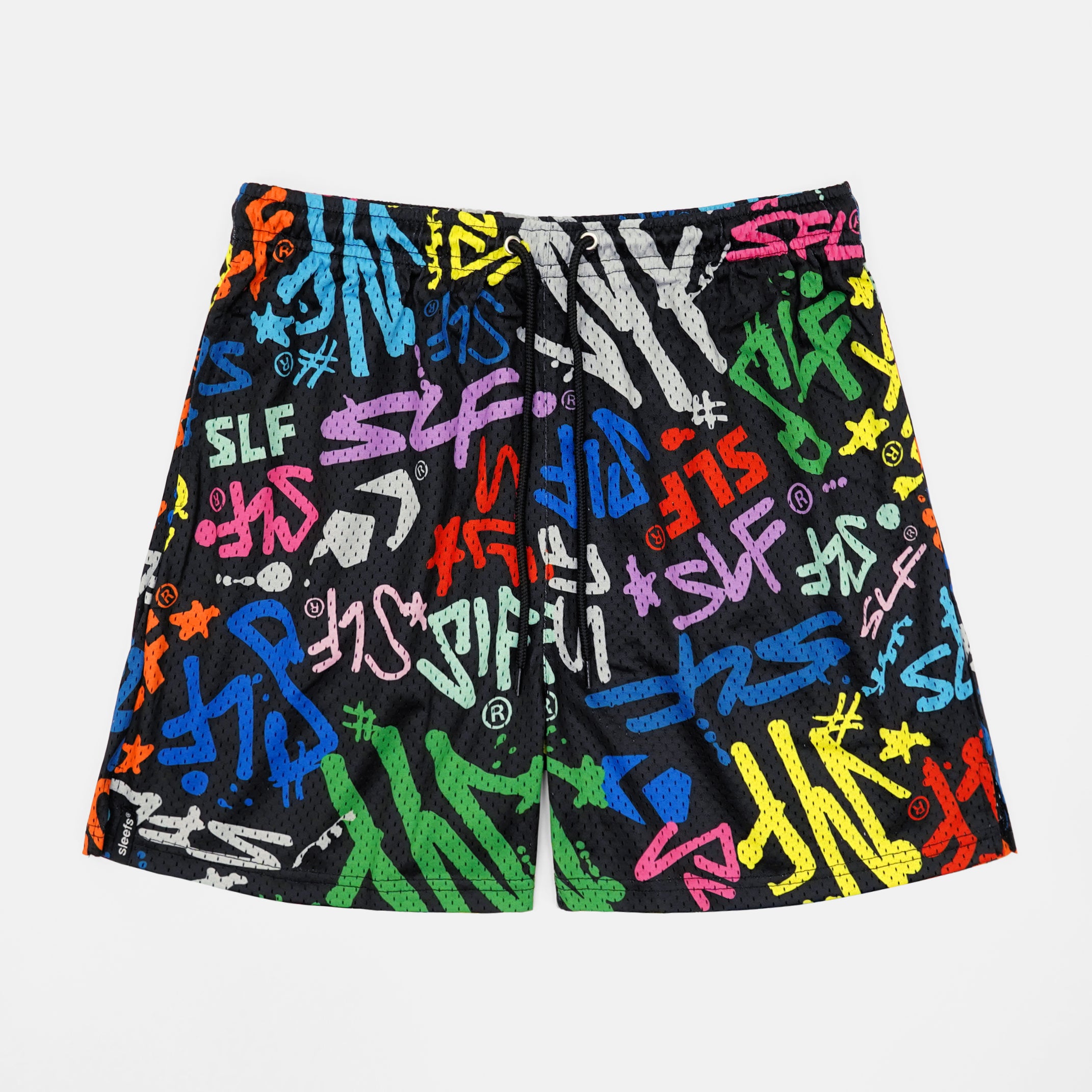 SLF Vivid Pattern Shorts - 7" – SLEEFS