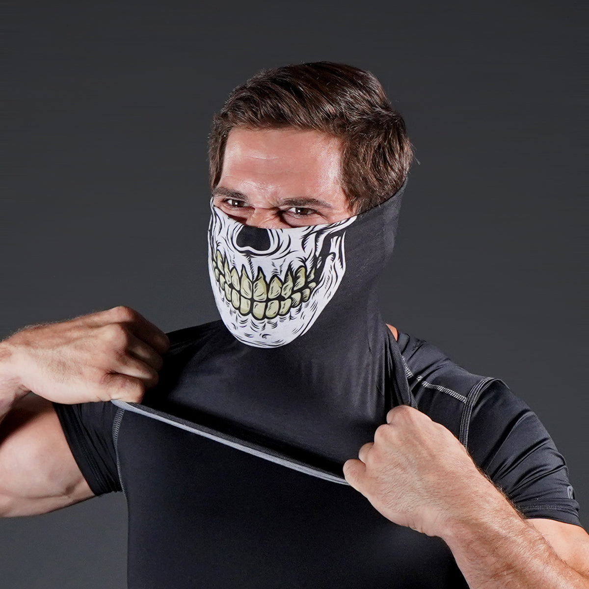 Skull Mask Neck Gaiter – SLEEFS