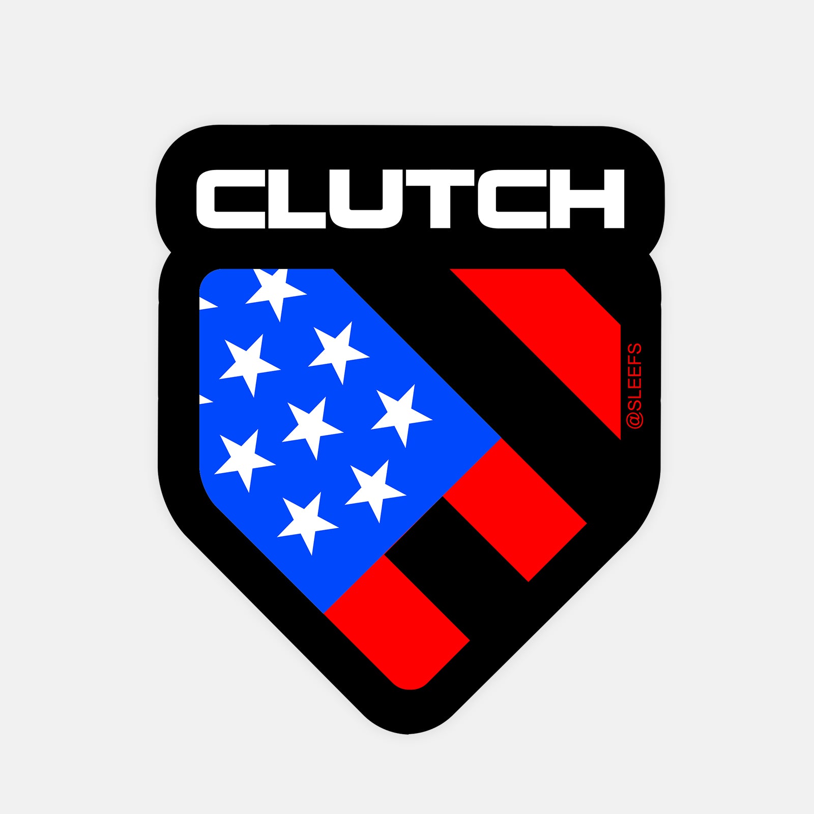 USA Clutch Baseball Sticker – SLEEFS